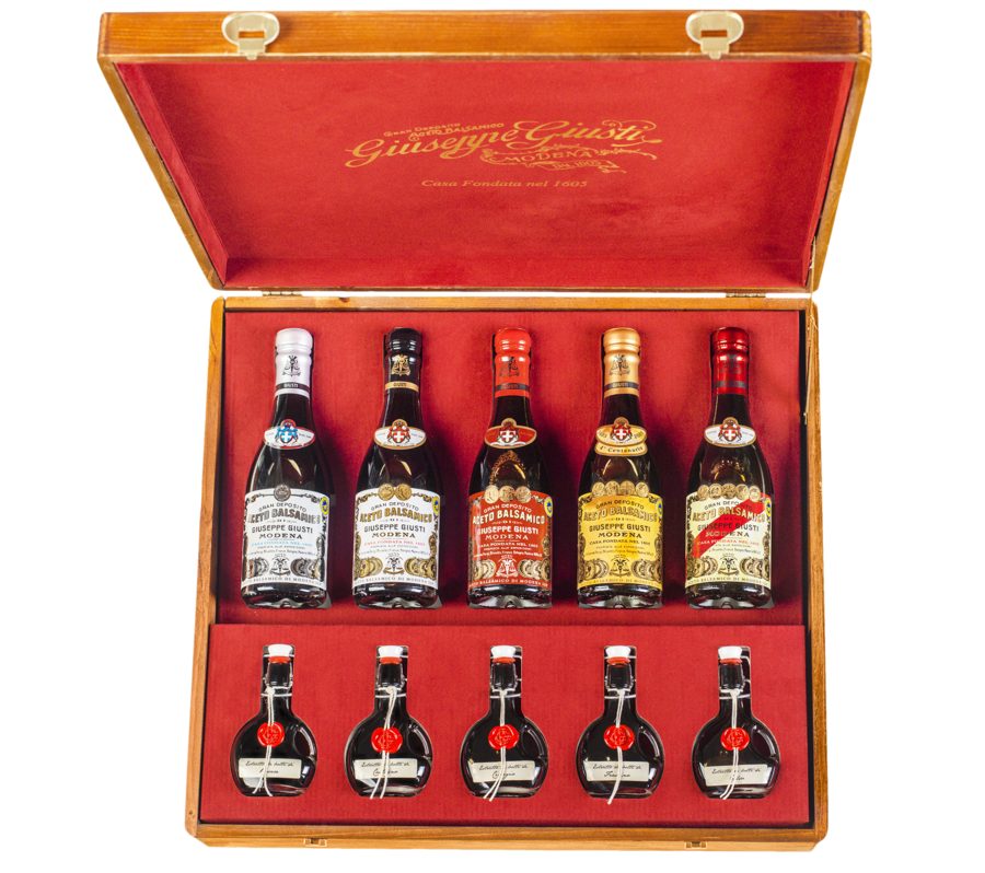 Balsamico di Modena Scrigno 5x250ml - Amoro