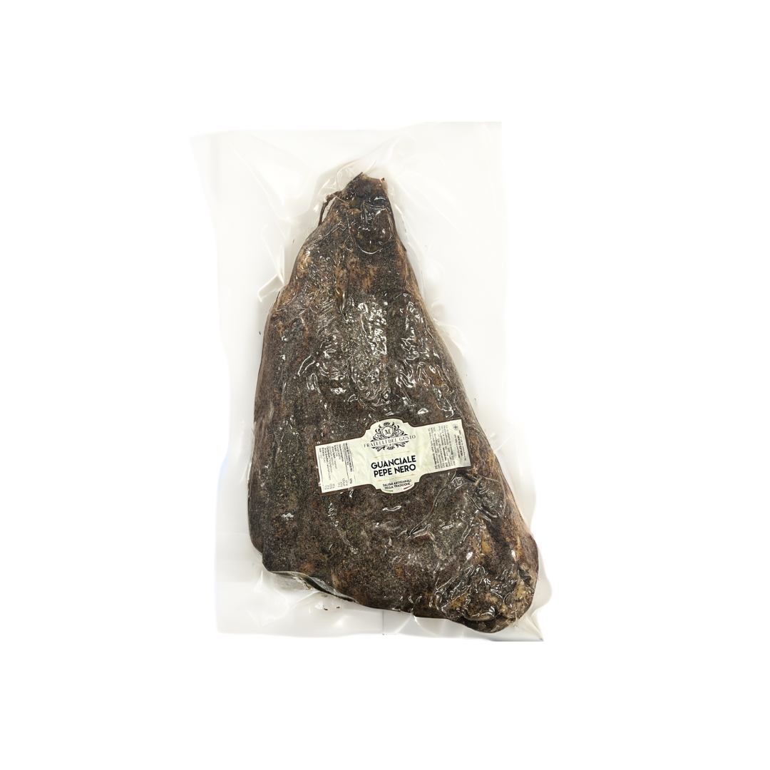 Guanciale peper nero - Amoro