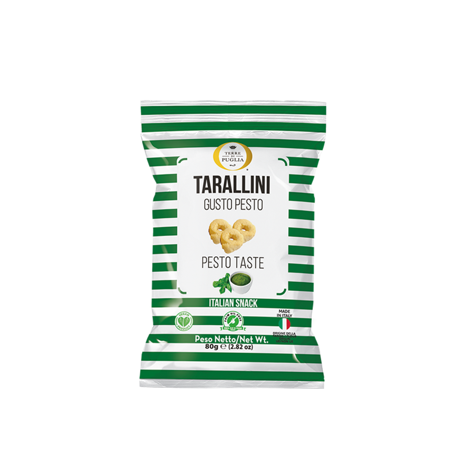 Tarallini Pesto 80g - Amoro